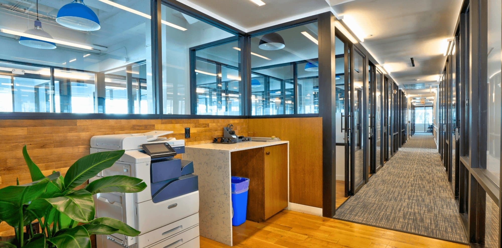 Industrious Office Miami Beach Interior Buildout | Our Projects - Dade Construction